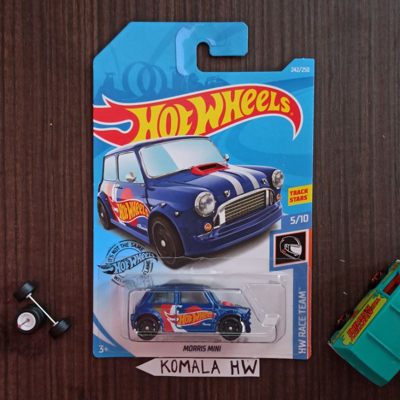 Jual Hot Wheels Morris Mini Biru Logo Api Diecast | Shopee Indonesia