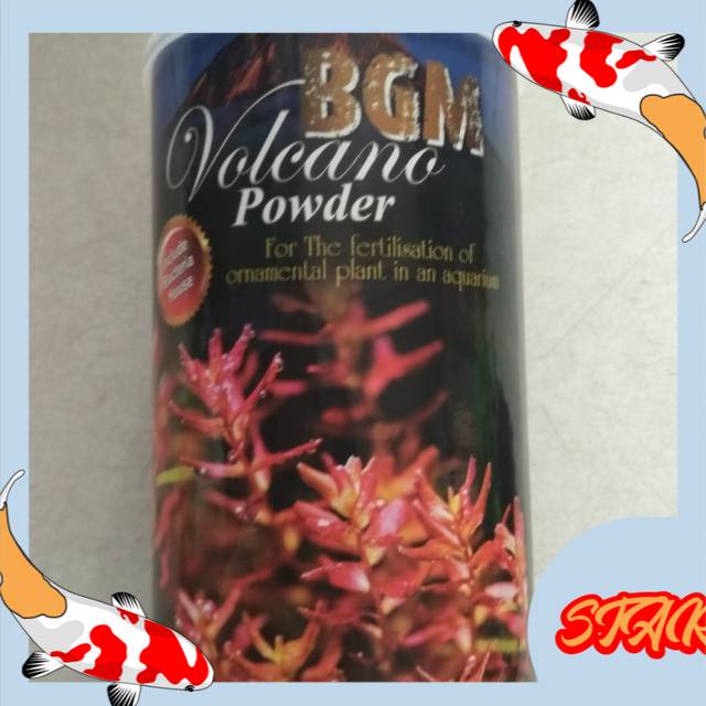 Jual aquascape pupuk terlengkap BGM volcano powder bacteria house uk 30 ...