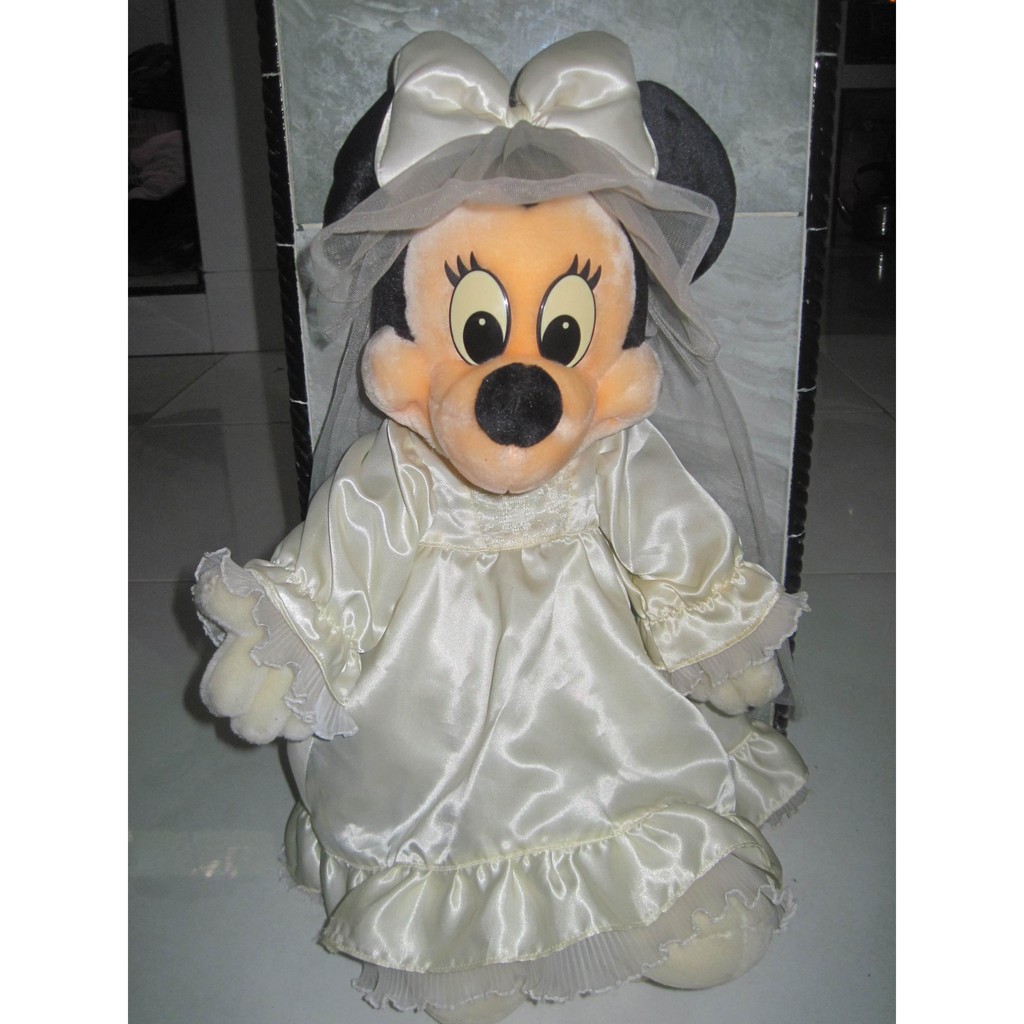 Jual Boneka Minnie Mouse Wedding Classic Original Disney Tokyo ...