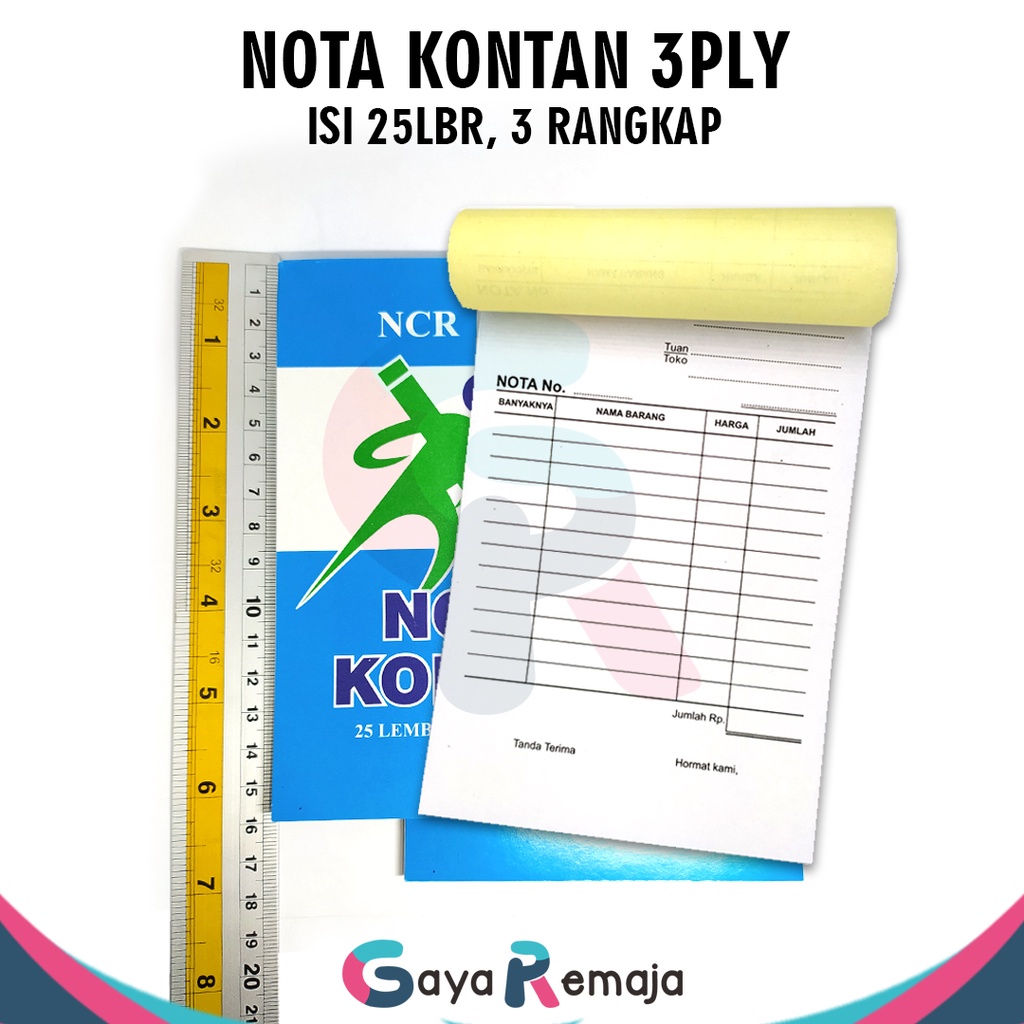 Jual Buku Nota Kontan 3 Rangkap | Surat Jalan 3 Rangkap | Shopee Indonesia