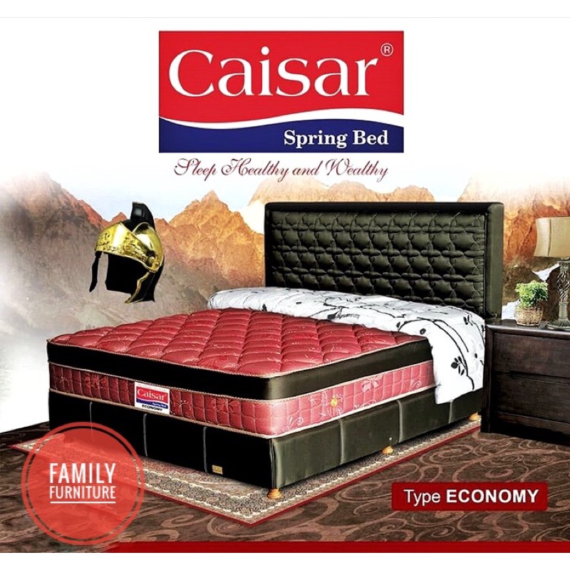 Jual HOT PROMO - Springbed Caisar Type Economy ukuran 6 Kaki | Shopee Indonesia