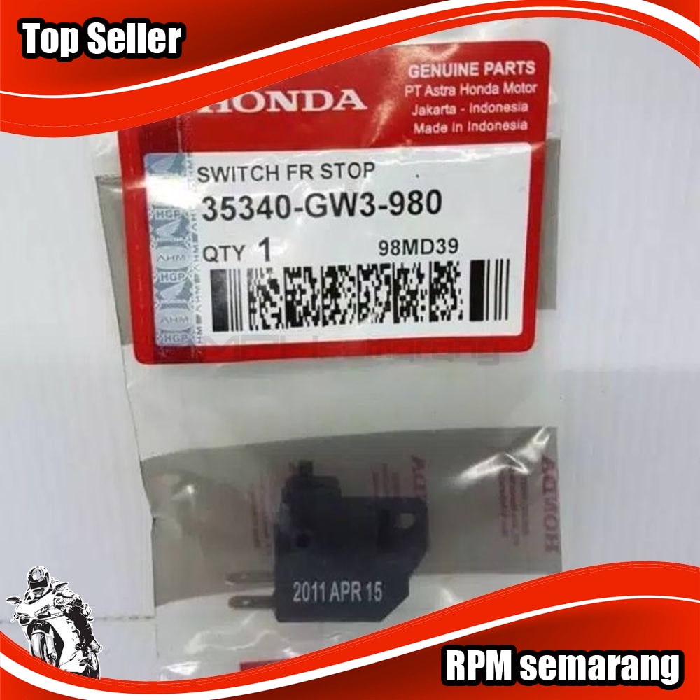 Jual SWITCH REM DEPAN HONDA SUPRA X - Tiger - CB 150r - Verza - Mega ...