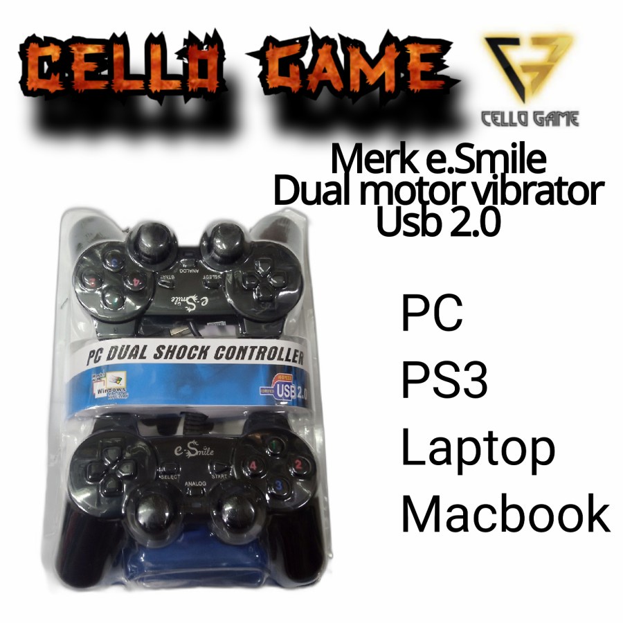 Jual Stik PC DOUBLE 1 PASANG 2PC STICK KOMPUTER HITAM ANALOG GAME PC ...