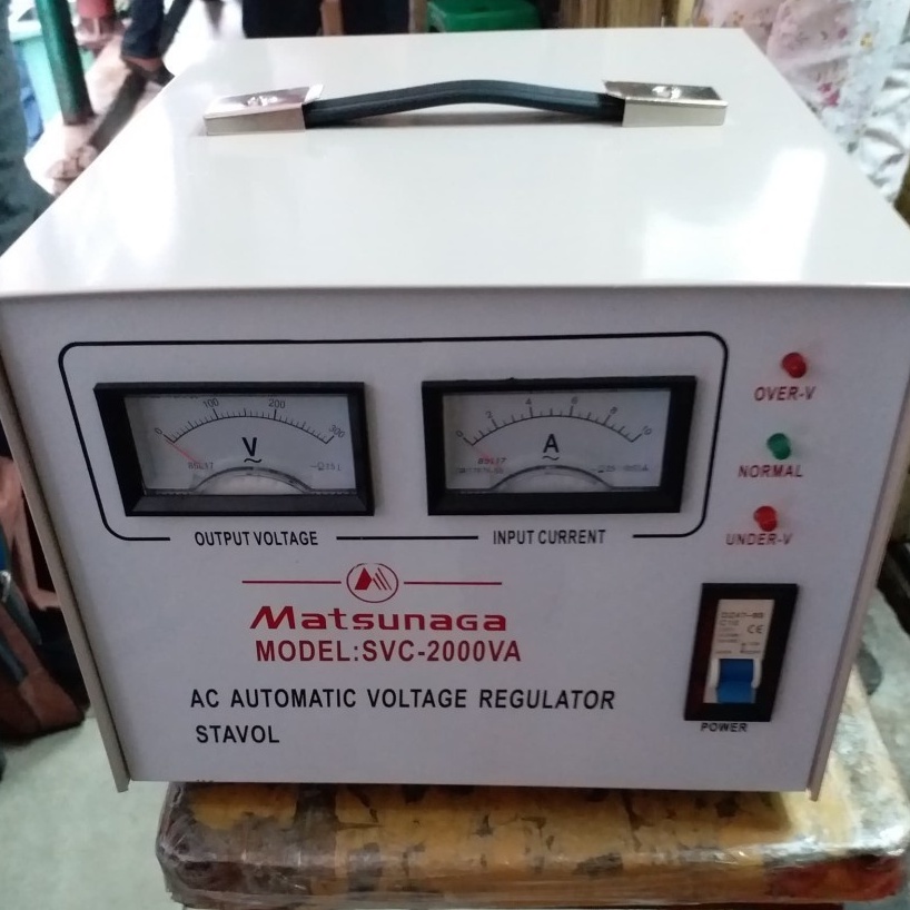 Jual Stabilizer Matsunaga 2000VA AC Automatic Voltage Regulator Stavol ...