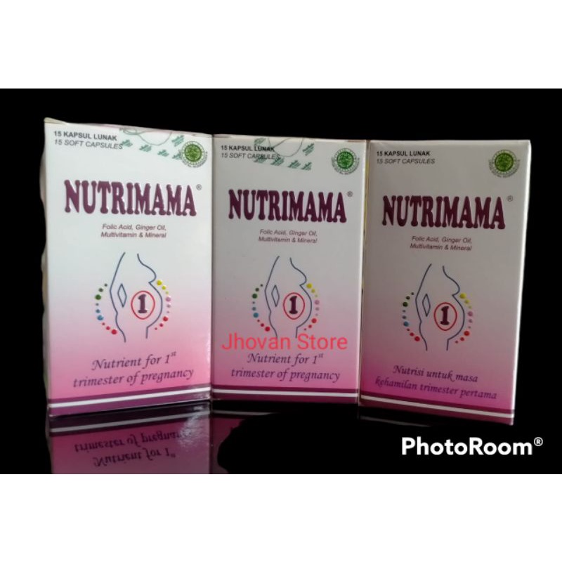 Jual NUTRIMAMA 1 ( 15 kapsul lunak) Membantu memenuhi kebutuhan vit ...