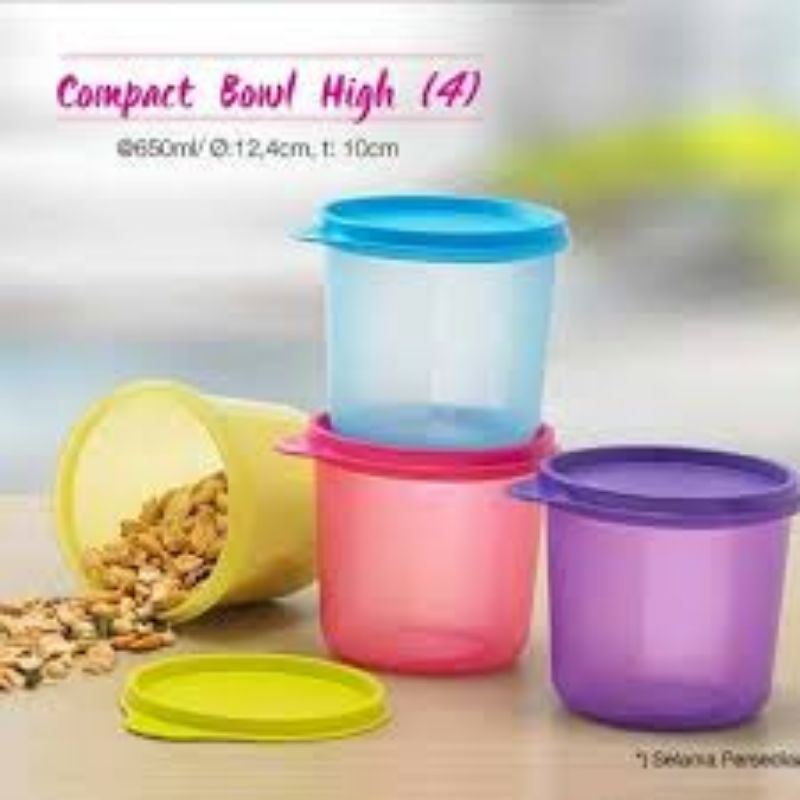 Jual COMPACT HIGH BOWL toples kue Ori TUPPERWARE | Shopee Indonesia