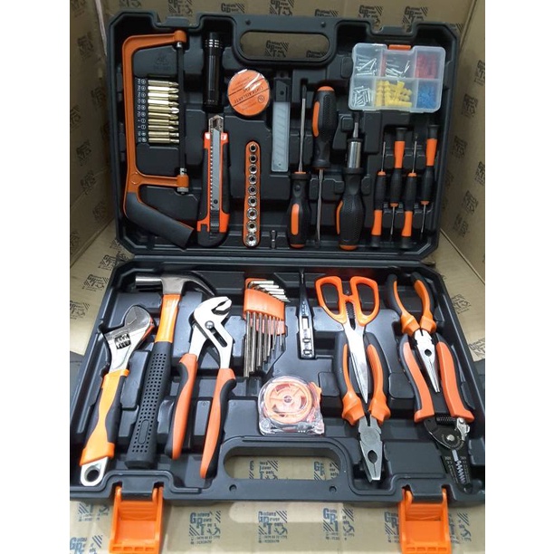 Jual Toolset Toolkit Toolbox Tool Set Tool Kit Tool Box 100pc | Shopee ...