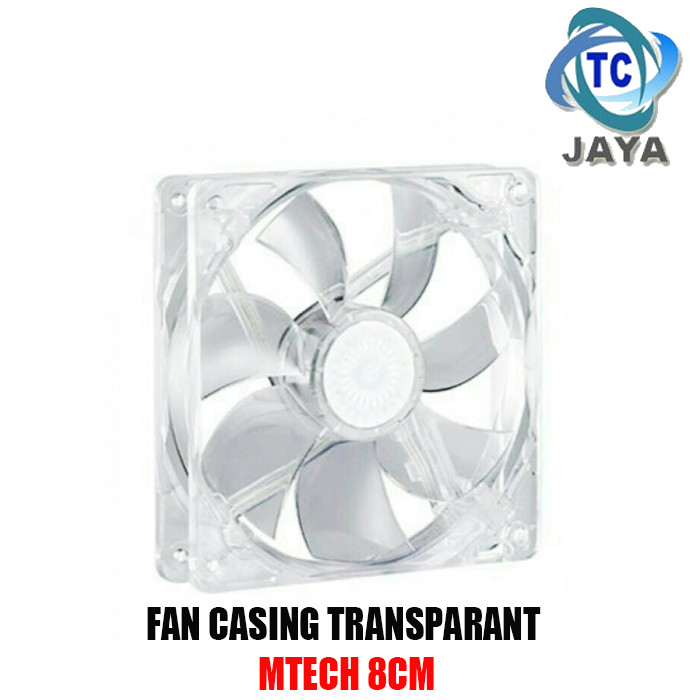 Jual Fan Casing 8 CM Transparan Mtech | Shopee Indonesia