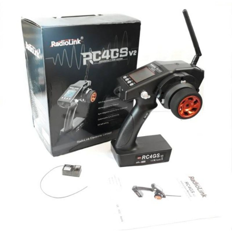 Jual RADIOLINK RC4GS V2 2.4Ghz 4ch BUILT IN GYRO R6FG RECEIVER | Shopee ...