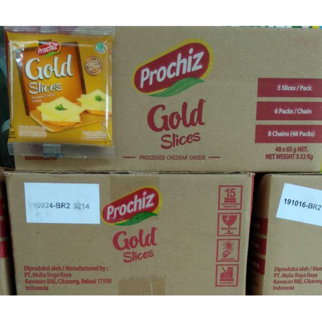 Jual Prochiz Gold Slices isi 5 (Kartonan) | Shopee Indonesia