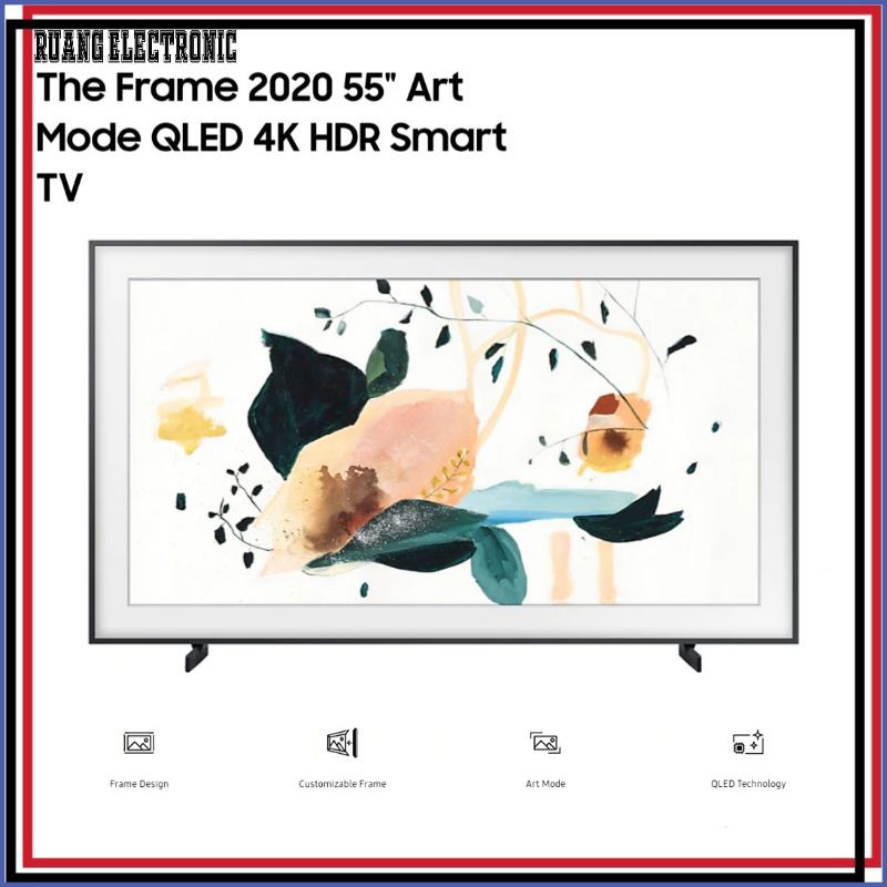 Jual SAMSUNG THE FRAME - SAMSUNG SMART TV 55 INCH 4K HDR | Shopee Indonesia