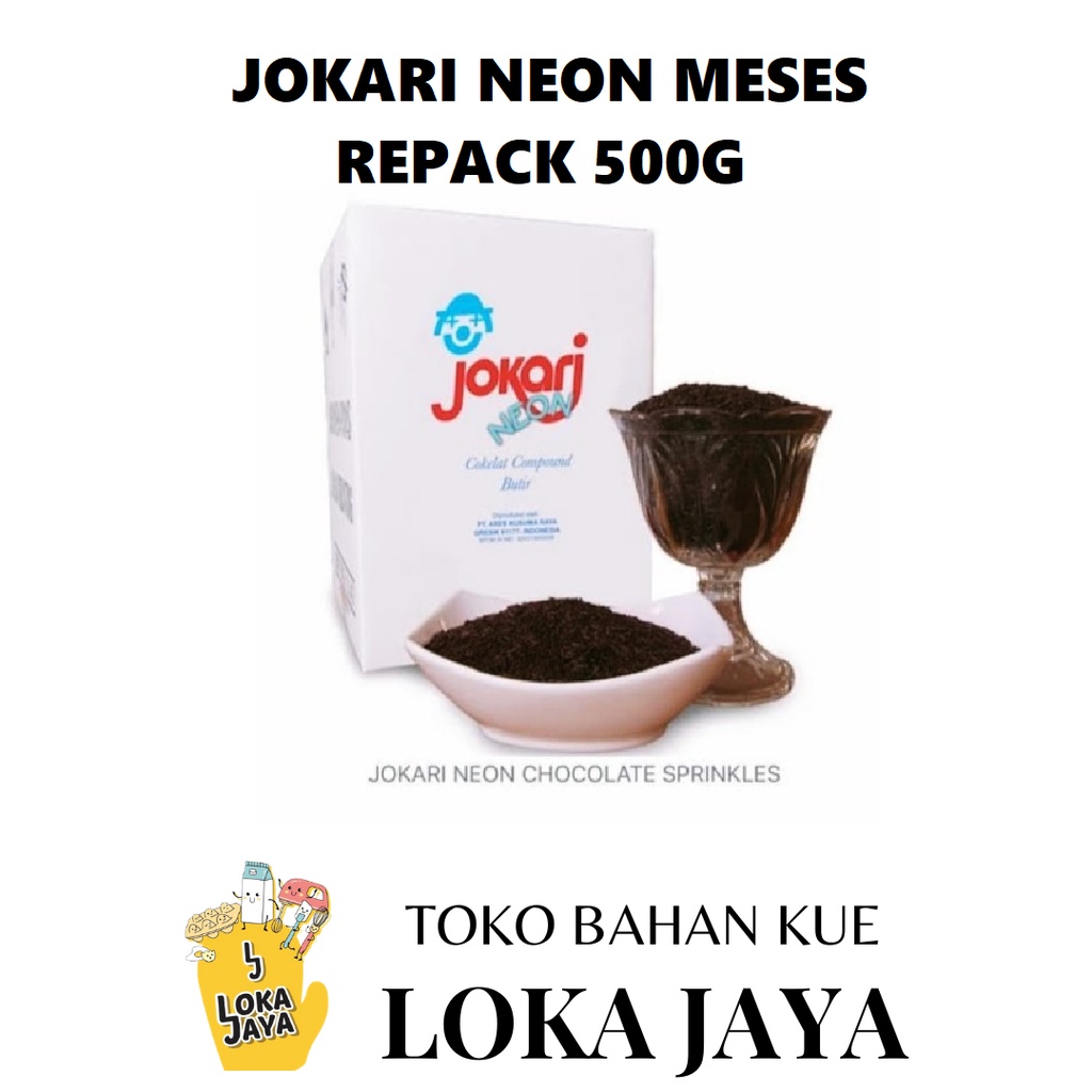 Jual MESES COKLAT JOKARI REPACK 500 GR | Shopee Indonesia