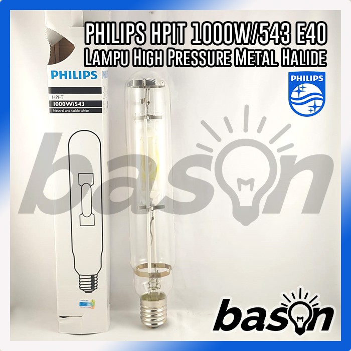 Jual PHILIPS Master HPI-T 1000W 543 E40 - Lampu Metal Halide | Shopee Indonesia