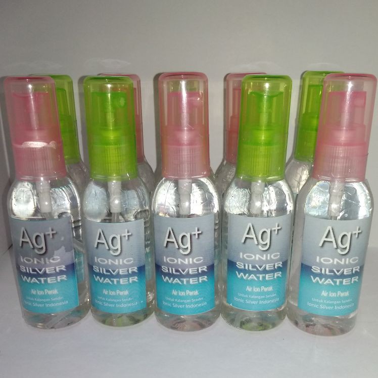 Jual Ionic Silver (Ag+) Ion Perak Spray 60 ml - Suplemen Alami ...