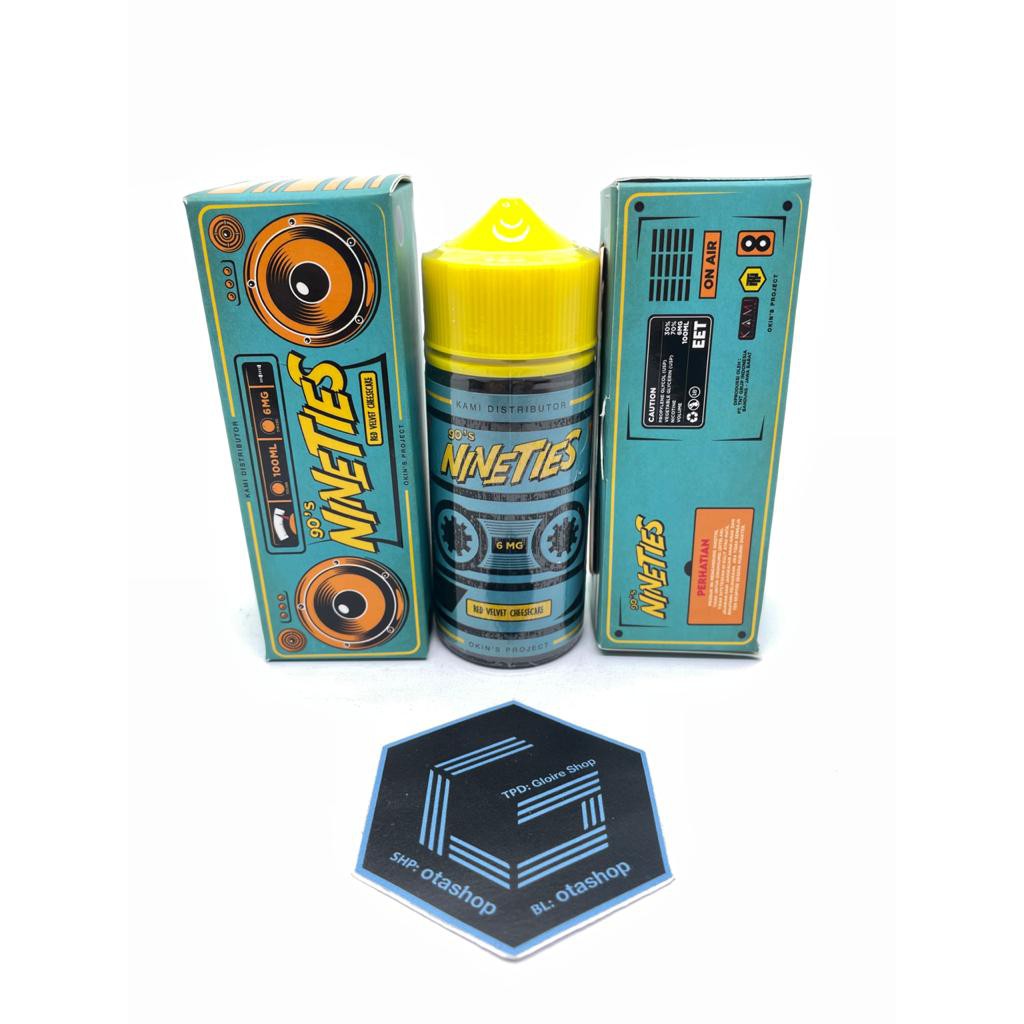 Jual Nineties Red Velvet Cream Cheesecake 100ml by TnT x Okintph x Kami ...