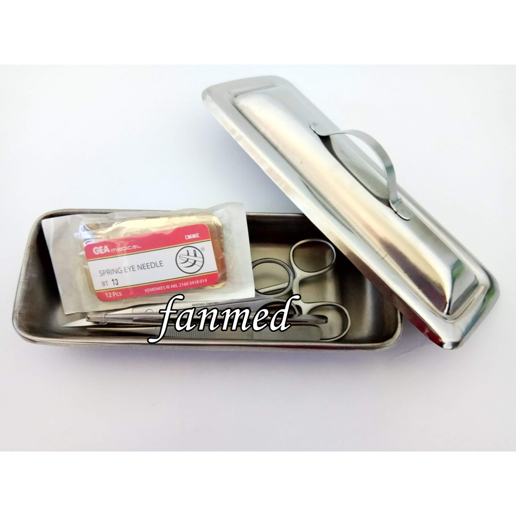 Jual Heacting Hecting Set Marwa Alat Bedah Jahit Luka Bidan Dokter ...