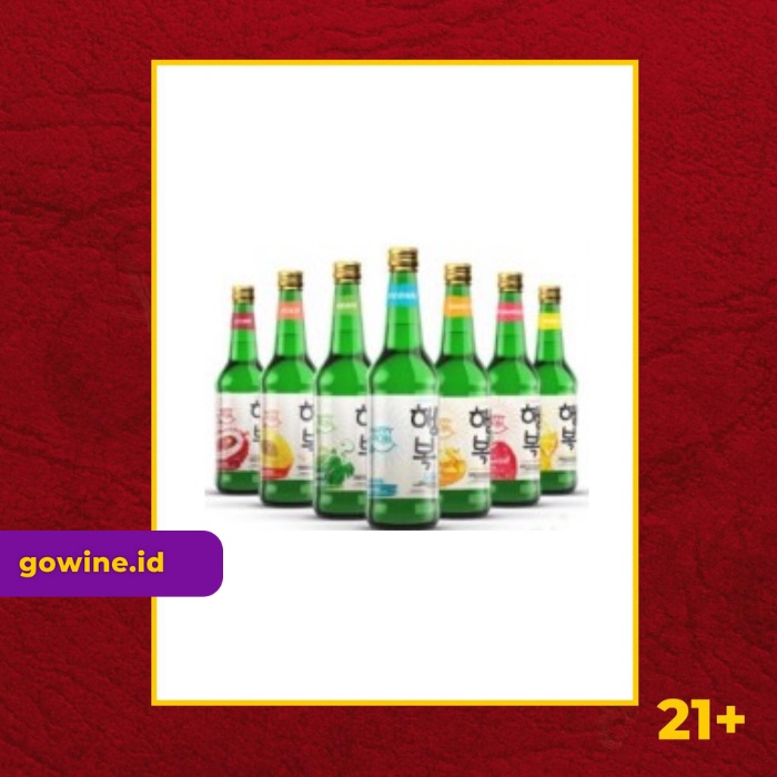Jual Happy Soju Mix Variant 360ml - Paket 1 Karton (Isi 20 Botol ...