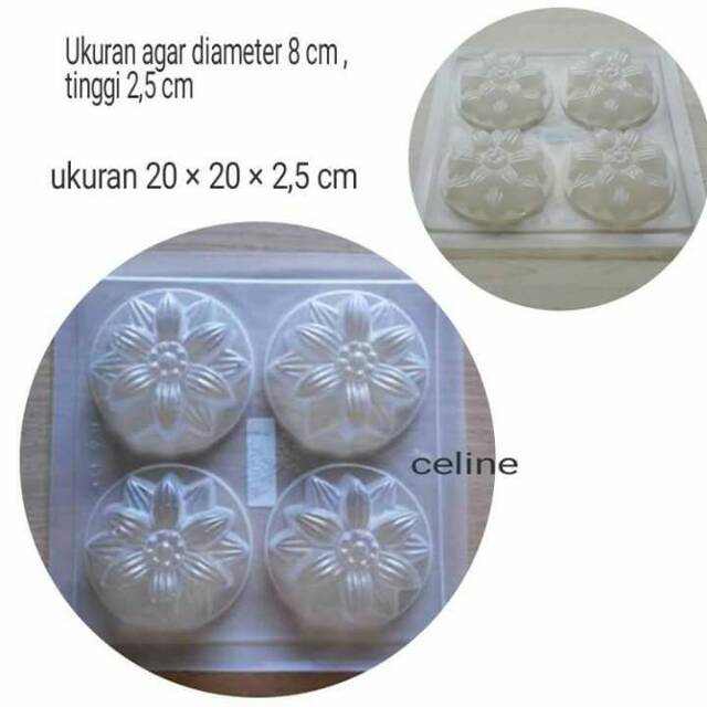 Jual Cetakan agar bunga 8 cm | Shopee Indonesia
