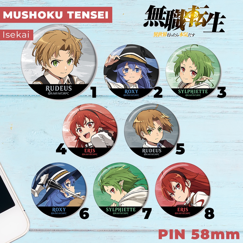 Jual Pin Mushoku Tensei Isekai Shopee Indonesia