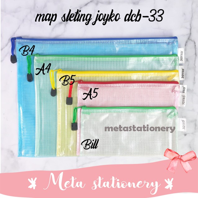 Jual Map Sleting / Zipper Map Joyko Dcb-33 | Shopee Indonesia