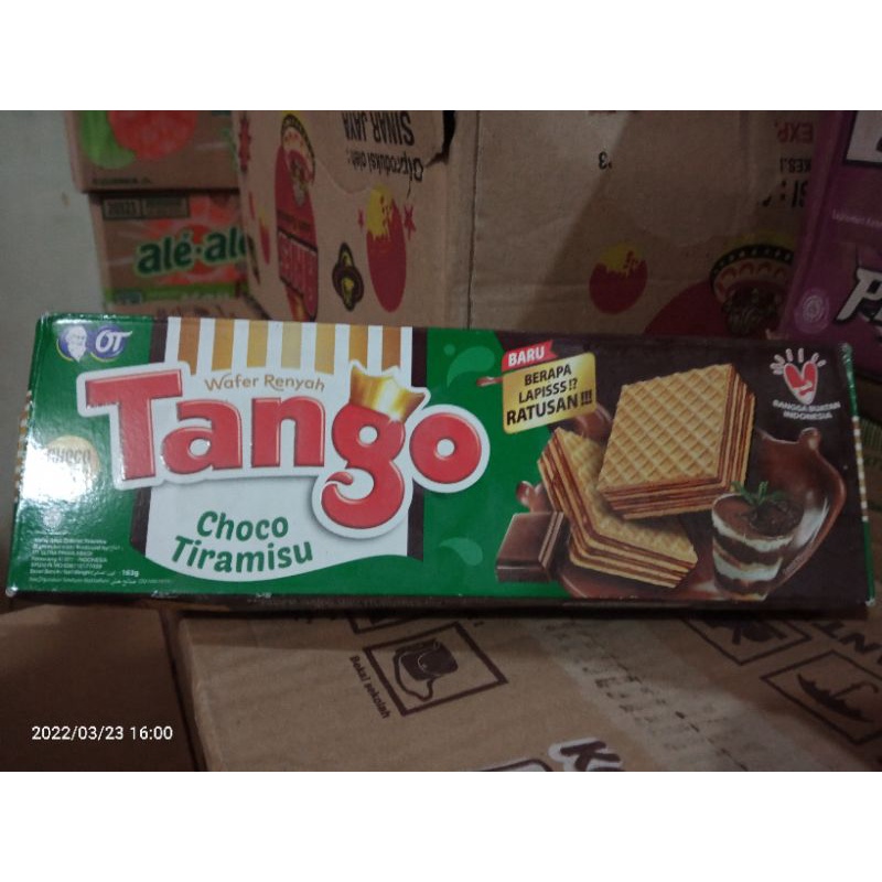 Jual Tango choco tiramisu 163gr wafer renyah | Shopee Indonesia