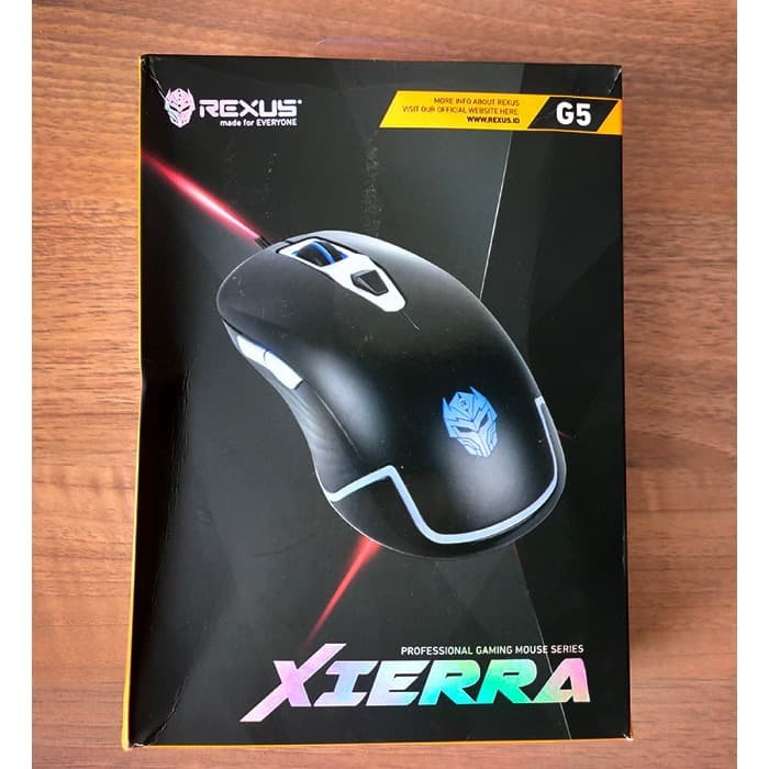 Jual Rexus G5 Xierra Professional Gaming Mouse | Shopee Indonesia