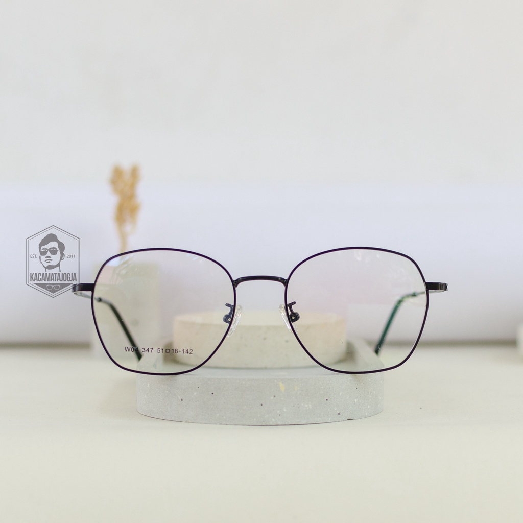 Jual KacamataJogja - Frame Hexagonal Kekinian Full Besi - DIRANDRA 05 ...