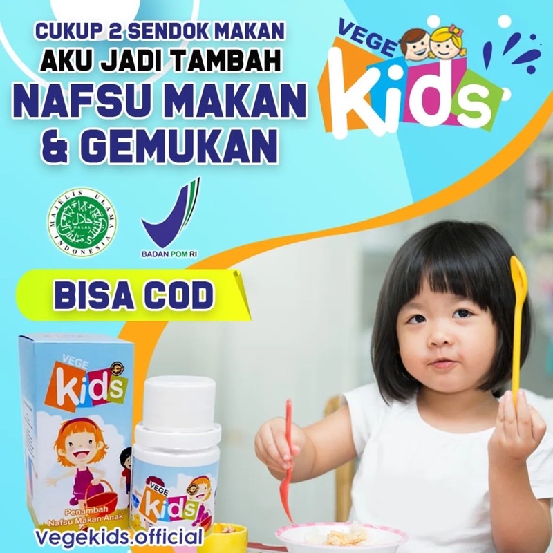 Jual [READY YA] VEGEKIDS - VITAMIN PENAMBAH NAPSU MAKAN | Shopee Indonesia