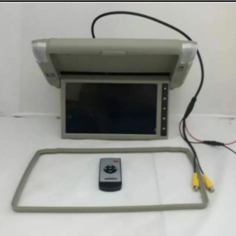 Jual tv plafon/roof mobil universal 9 inch model oem toyota built in ...