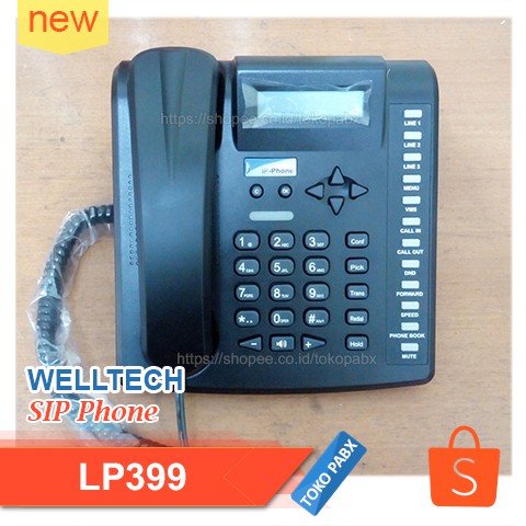 Jual SIP Phone LP399 Welltech | Shopee Indonesia