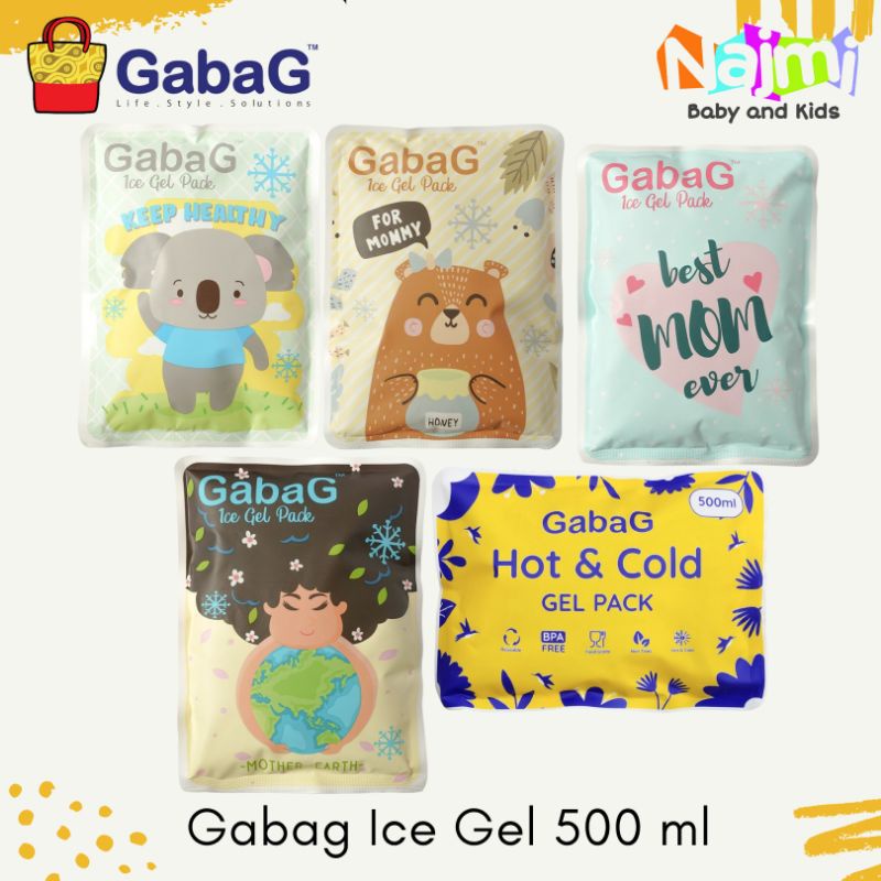 Jual Gabag Ice Gel Pack 500 gr hot & cold 500ml | Shopee Indonesia