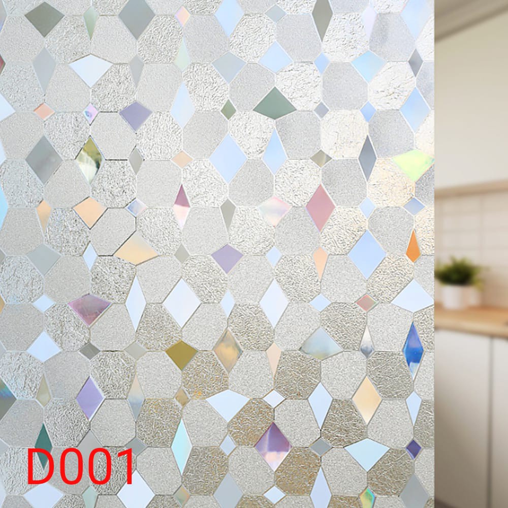 Jual KC 13 D001 HOLOGRAM SEGITIGA STIKER KACA | SANBLAST STICKER KACA ...