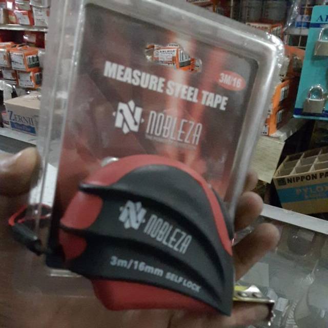 Jual METERAN NOBLEZA 3 Mtr meteran ukuran penggaris | Shopee Indonesia