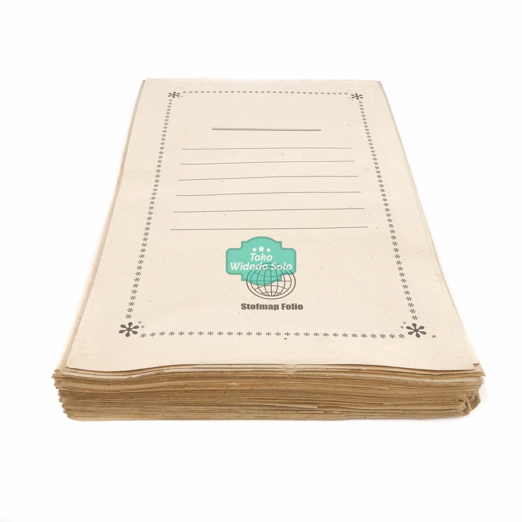 Jual 1 PACK (ISI 50) Map Kertas Kuning Stok Lama Stofmap Folio Yellow ...