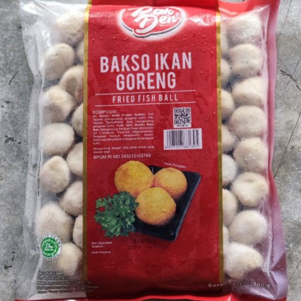 Jual pak den bakso ikan goreng 500gr | Shopee Indonesia