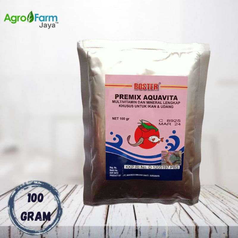 Jual Boster Premix Aquavita Multivitamin Ikan | Shopee Indonesia