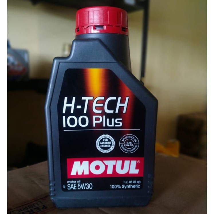 Jual MOTUL H-TECH 100 Plus SAE 5W-30 1 Liter | Shopee Indonesia