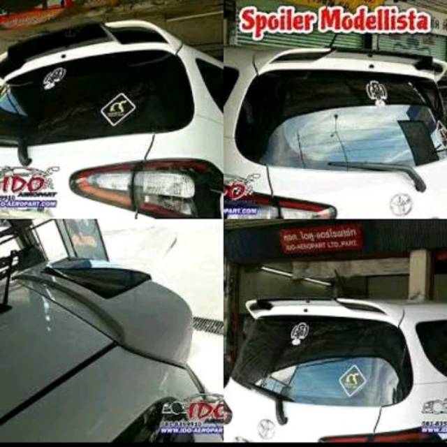 Jual Spoiler sienta modelista Bebas ongkir Pulau Jawa only Duraflex ...