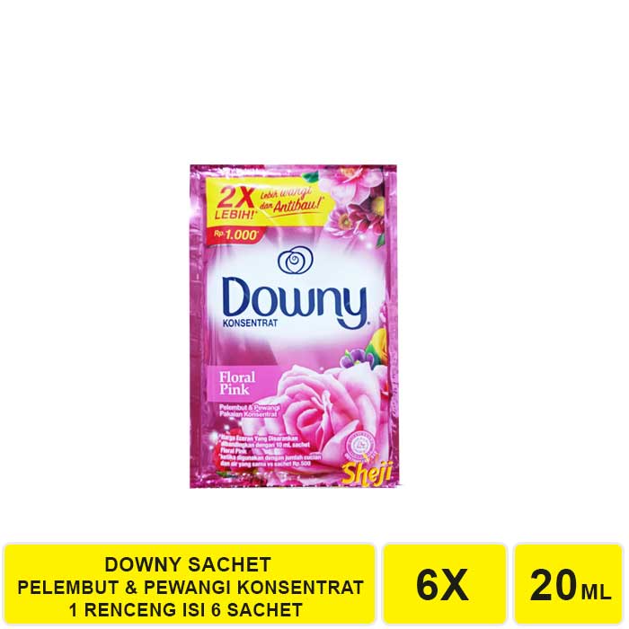 Jual DOWNY SACHET 19ML ISI 6 SACHET (KEMASAN Rp. 1.000) | Shopee Indonesia