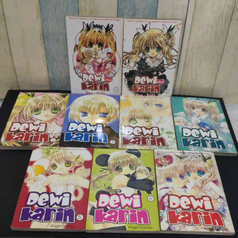 Jual Bundle Komik Dewi Karin (1-7 tamat) & Dewi Karin Chu (1-2 tamat ...
