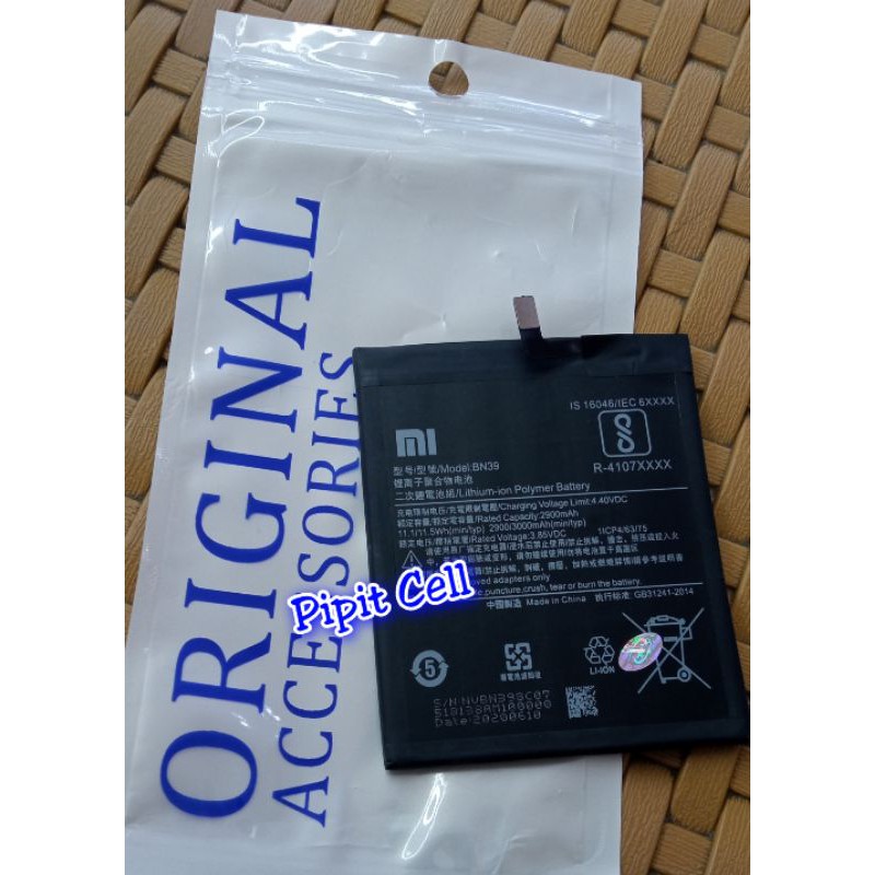 Jual Baterai Batre Battery Xiaomi Mi Play BN39 Original | Shopee Indonesia