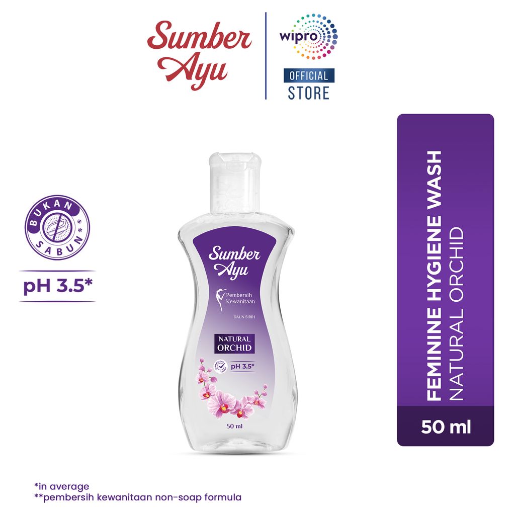 Jual Sumber Ayu Feminine Hygiene Wash Natural Orchid - 50ml | Shopee ...