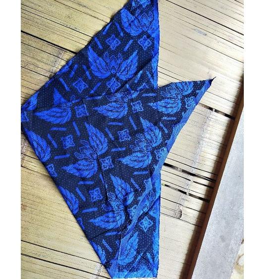 Jual Modern.. Ikat kepala lomar baduy batik wana biru ukuran 150cm ...