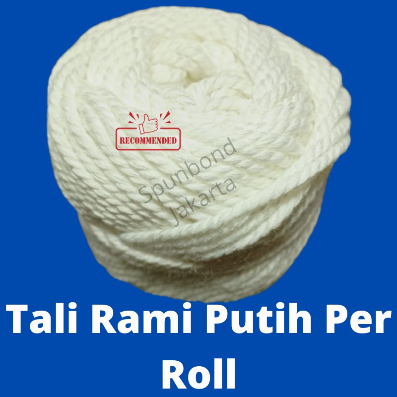 Jual Tali Rami Putih Per Roll | Shopee Indonesia