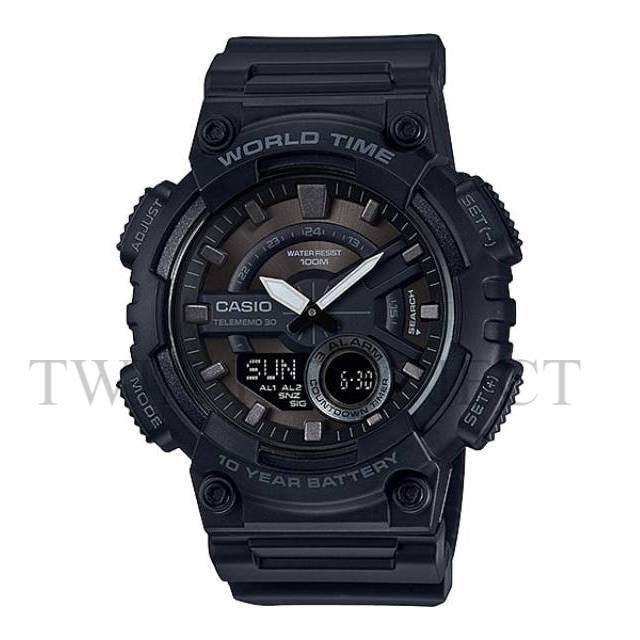 Jual Jam Tangan Pria Casio Original Standard Type AEQ-110W-1B Full ...
