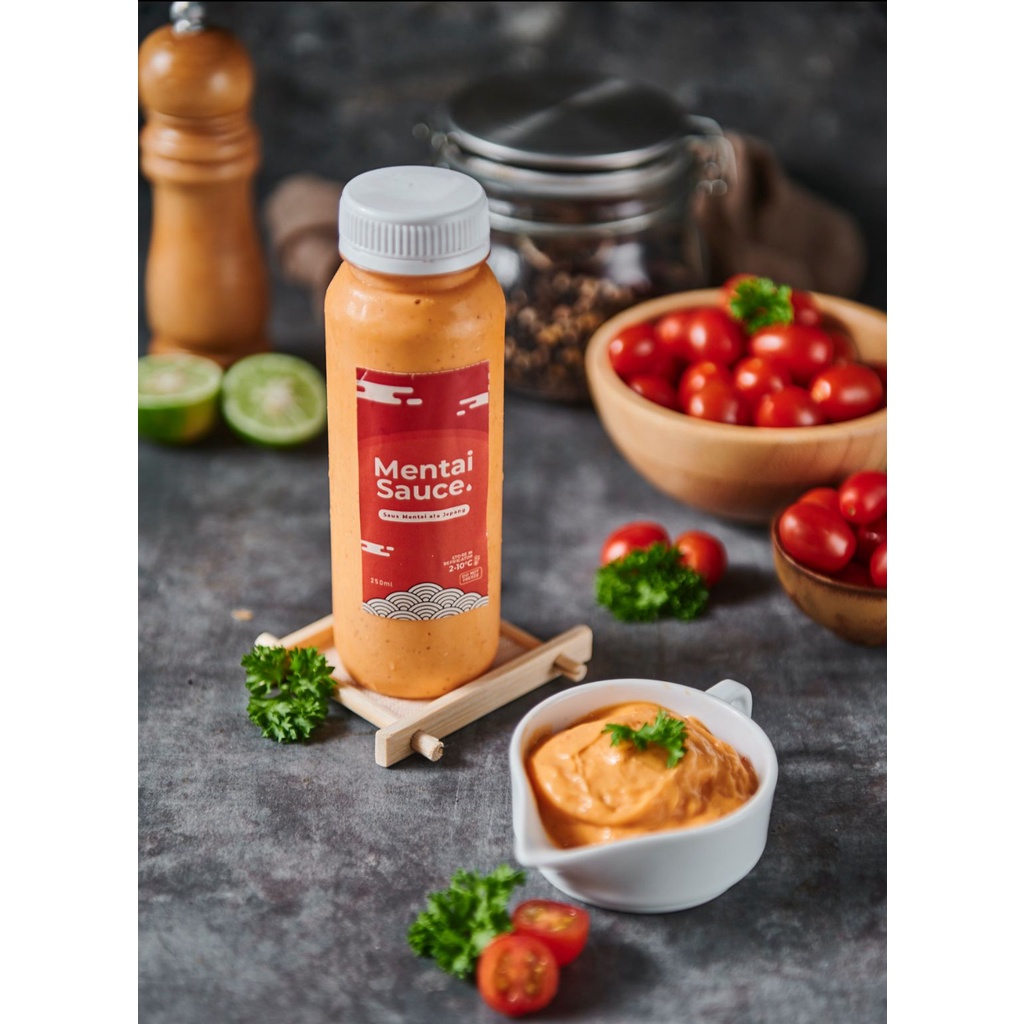 Jual Mentai Sauce / Saos Mentai HALAL Utk Salmon / Dimsum / Rice Cake ...