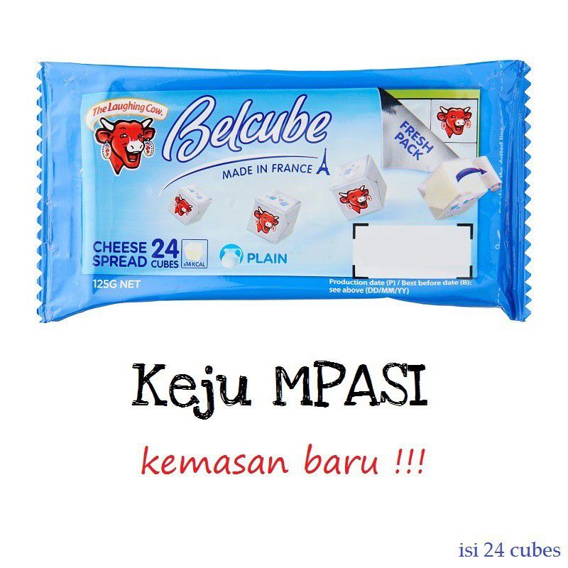 Jual Belcube Belcubes The Laughing Cow isi 24cubes isi 15cube | Shopee ...