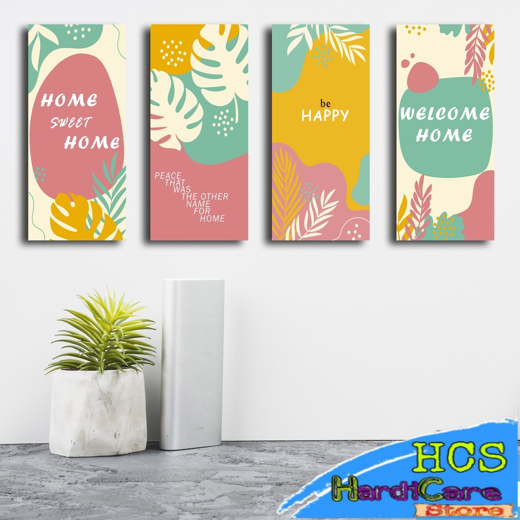 Jual Wall Decor Hiasan Dinding Rumah Desain Random Art Leaf's Full ...