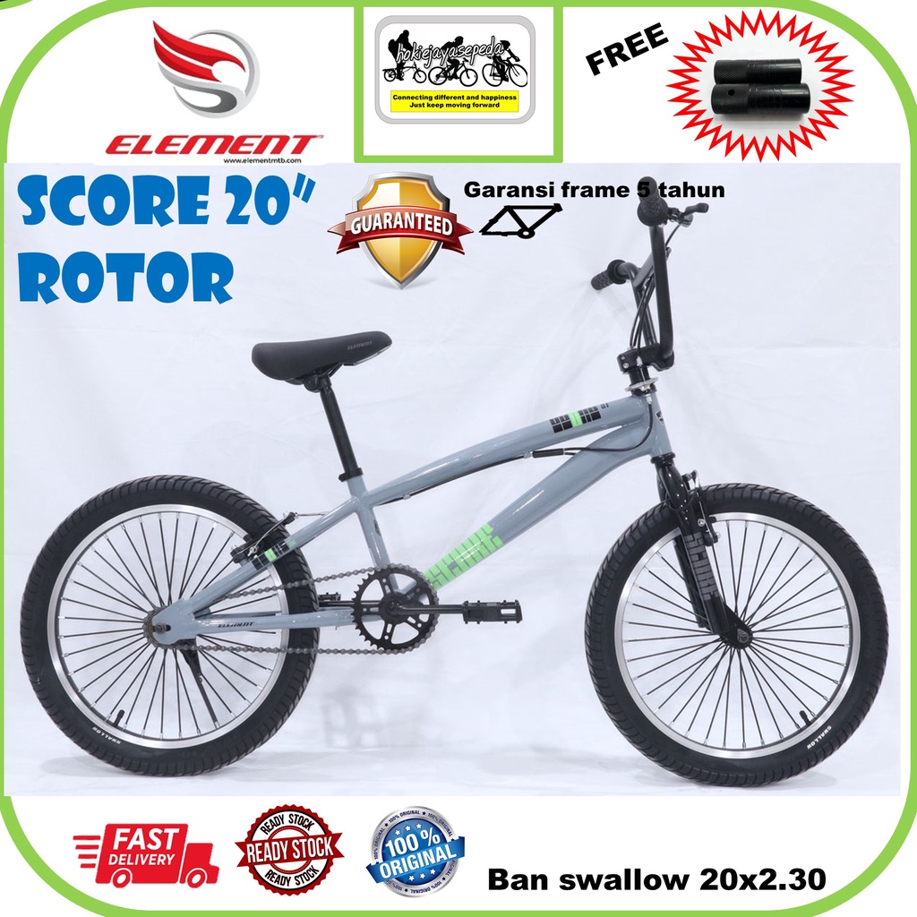 Jual Sepeda BMX 20 Inch ELEMENT SCORE ROTOR Freestyle | Shopee Indonesia