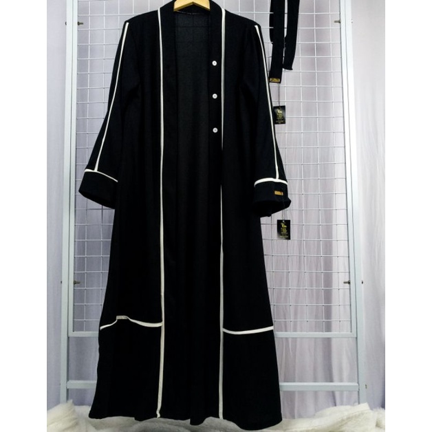 Jual [BISA COD] EXCLUSIVE BY V.HEEJAB KUMPULAN GAMIS ABAYA HITAM MURAH ...